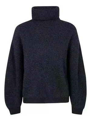 SEMICOUTURE Casta Roll-neck Ribbed Sweater