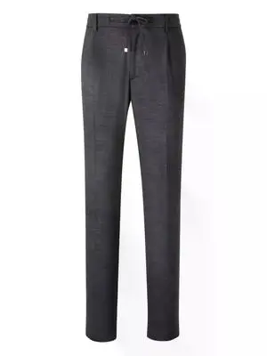 BERWICH Drawstring-waist Trousers - Grey