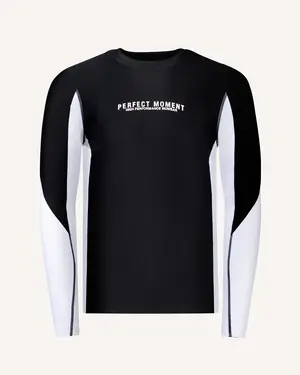 Perfect Moment Compression Base Layer Top - White-black