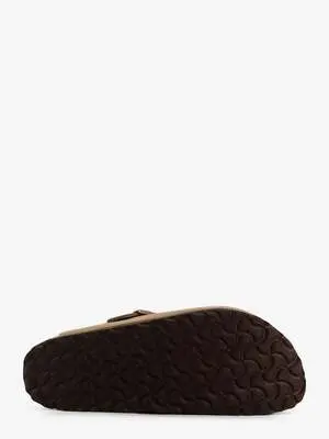 BIRKENSTOCK Boston Bs Leather Mule - Beige