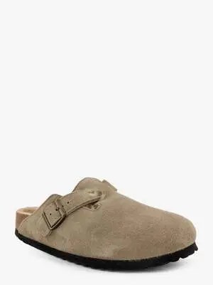 BIRKENSTOCK Boston Shearling Suede Mule