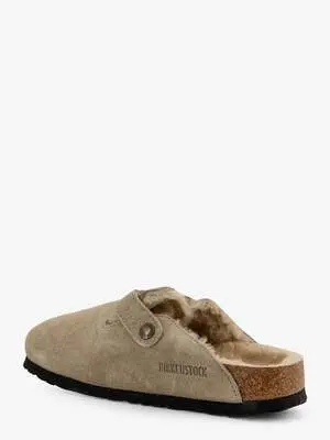 BIRKENSTOCK Boston Shearling Suede Mule