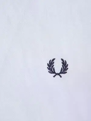 Fred Perry Laurel Wreath-embroidered Polo Shirt - Blue