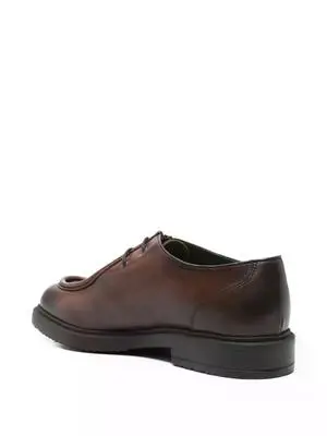 DOUCAL'S Leather Lace-up Shoes - Brown