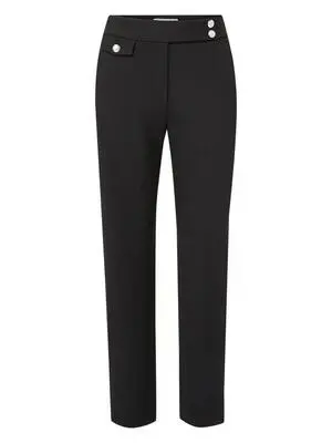 Veronica Beard Button-detailed Trousers