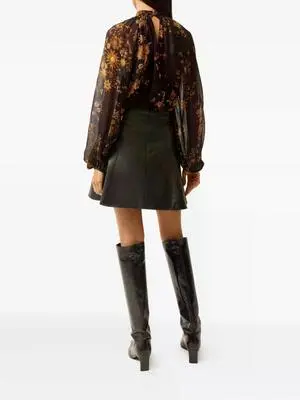 MARIE OLIVER Crawford Panelled Skirt