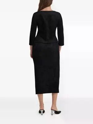 MARGHERITA MACCAPANI Vinnie Structured Top - Black