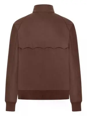 BARACUTA G9 Melton Zip-front Jacket - Brown