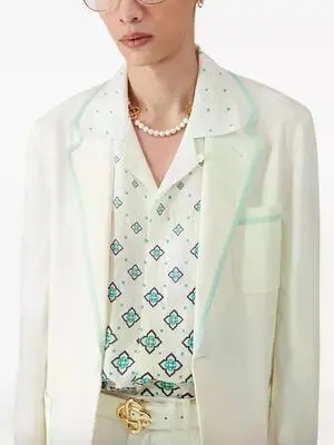 Casablanca Notched Lapel Jacket
