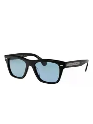 Oliver Spencer N.04 Square-frame Sunglasses