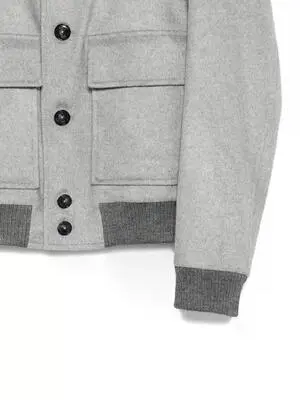 BOSS Button-fastening Pocket Bomber Jacket