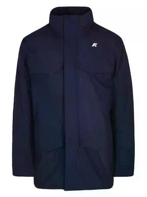 K-WAY Flap-pocket Zip-fastening Jacket - Blue