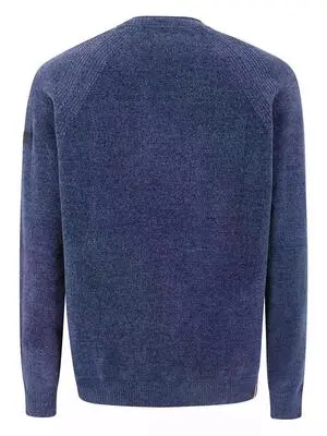 RRD Raglan-sleeve Patch-pocket Sweater - Blue