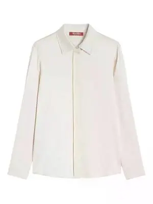 Max Mara Silk Long-sleeve Shirt