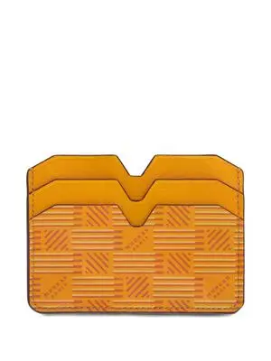 Moreau Geometric-pattern Cardholder - Orange