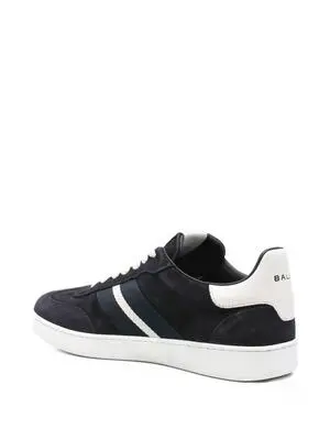 Bally Logo-print Suede Sneakers