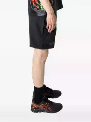 PLEASURES Embroidered-patch Hiking Shorts