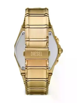 DIESEL® 44mm D-curve Watch - Gold