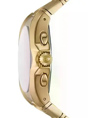 DIESEL® 44mm D-curve Watch - Gold