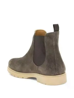 Kiton Elastic-panel Suede Boots