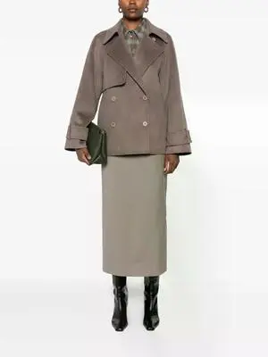 JOSEPH Double-breasted Wool Coat