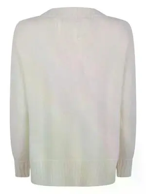 DRUMOHR Wool Crew-neck Sweater - White