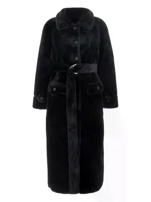 URBANCODE Belted Faux-fur Coat
