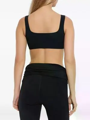 MISBHV Logo V-neck Crop Top