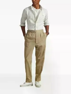 Polo Ralph Lauren Striped Button-down Shirt - White