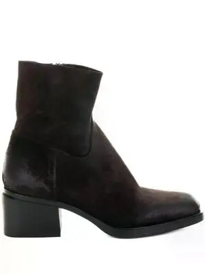 Elena Iachi 40mm Suede Zip-fastening Ankle Boots