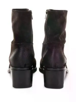 Elena Iachi 40mm Suede Zip-fastening Ankle Boots