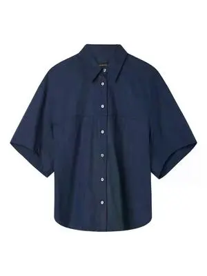 LEE MATHEWS Ella Short-sleeve Shirt