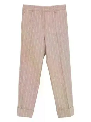 Incotex Pinstripe Wool Trousers