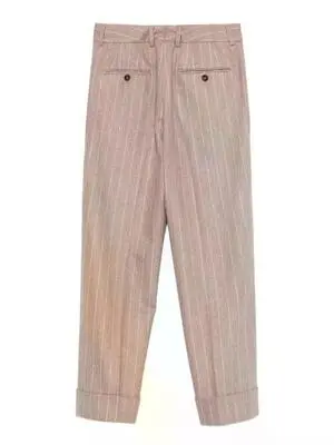 Incotex Pinstripe Wool Trousers