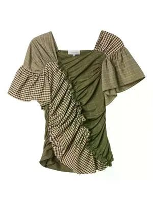 Lee Mathews Ruffle Blouses