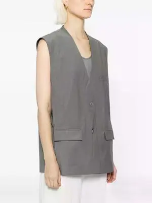 LESS Blazer Vest Set