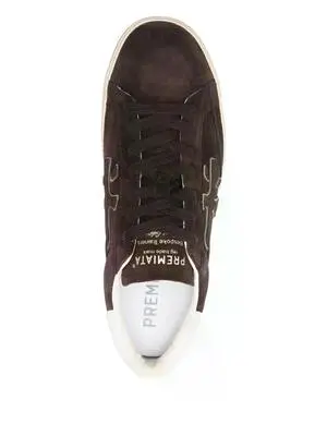 Premiata Suede Low-top Sneakers - Brown