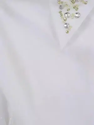 N°21 Embellished-collar Shirt