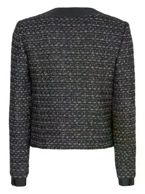 Emporio Armani Cuffed Tweed Jacket