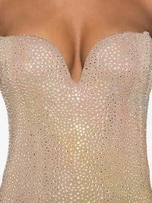 Giuseppe Di Morabito Crystal-embellished Maxi Dress