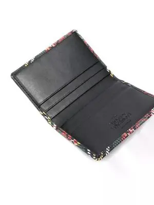 VIVIENNE WESTWOOD Tartan-plaid Cardholder