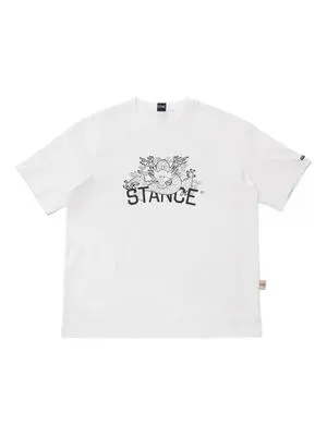 Stance Graphic-print Cotton T-shirt - White