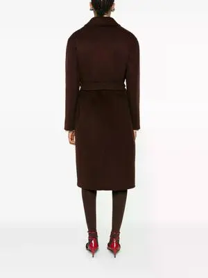 Gucci Button-fastening Coat - Brown