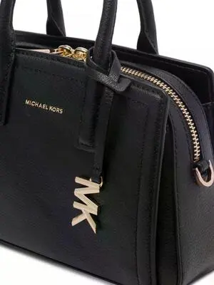 Michael Kors Laila Logo-charm Tote Bag - Black