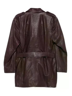 MANOKHI Belted Double-breasted Coat