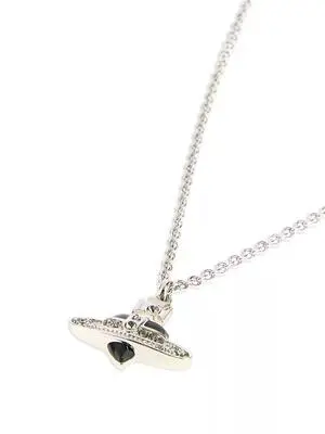 VIVIENNE WESTWOOD Heart-pendant Necklace - Silver