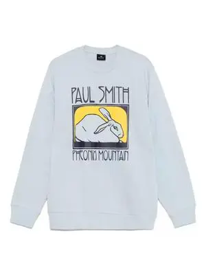 Paul Smith Phoenix Mountain Rabbit-print Sweatshirt