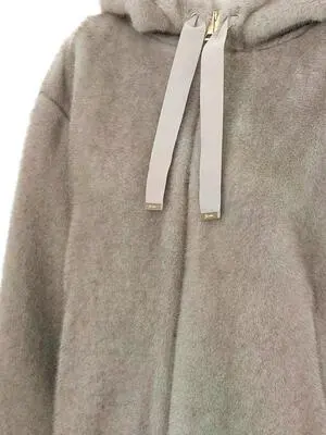 Herno Zip-front Jacket With Drawstring Hood - Neutrals