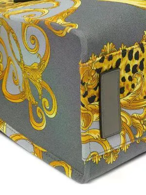 Versace Leopard-print Baroque Tote Bag