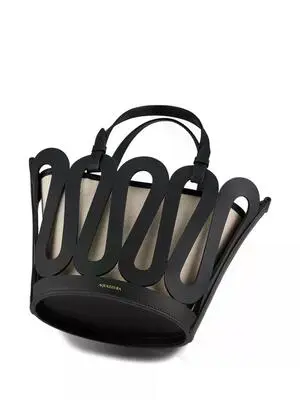 AQUAZZURA Artiste Medium Tote Bucket Bag